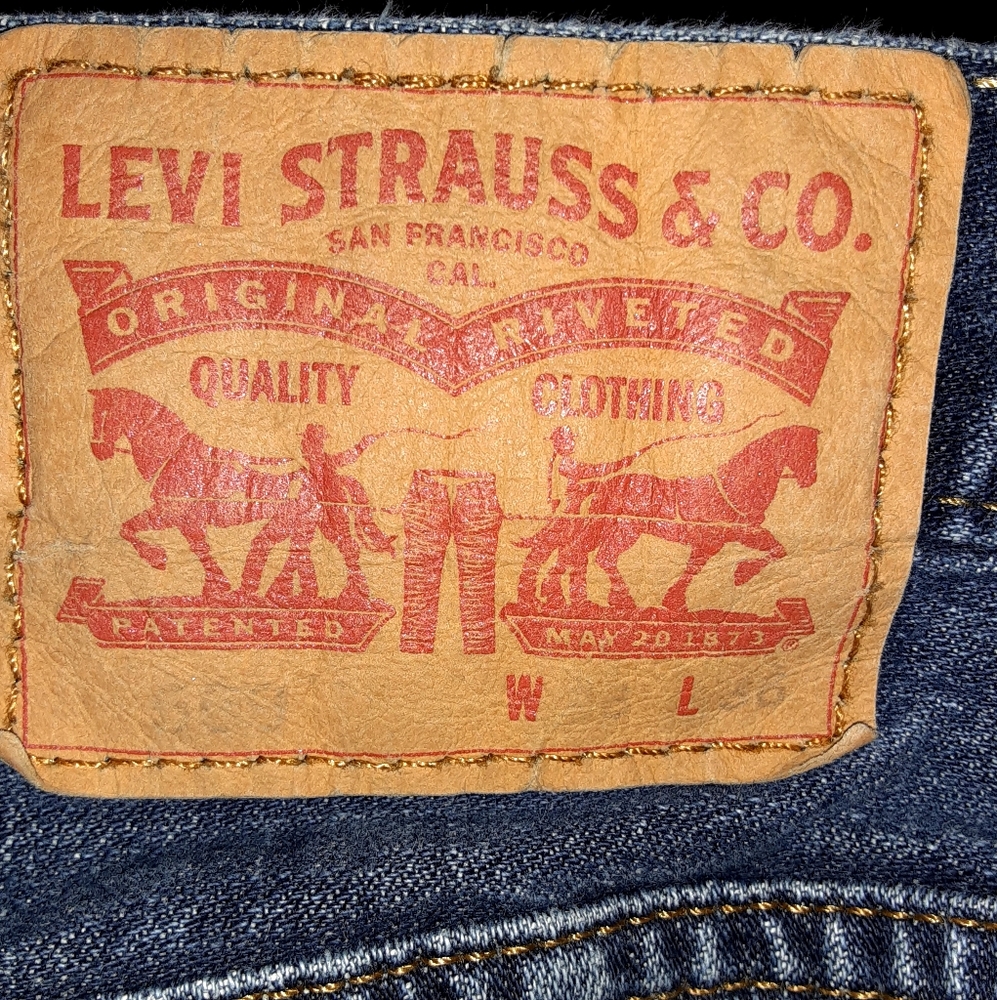 Levis Original Red Label Authentic/Rare - Gem